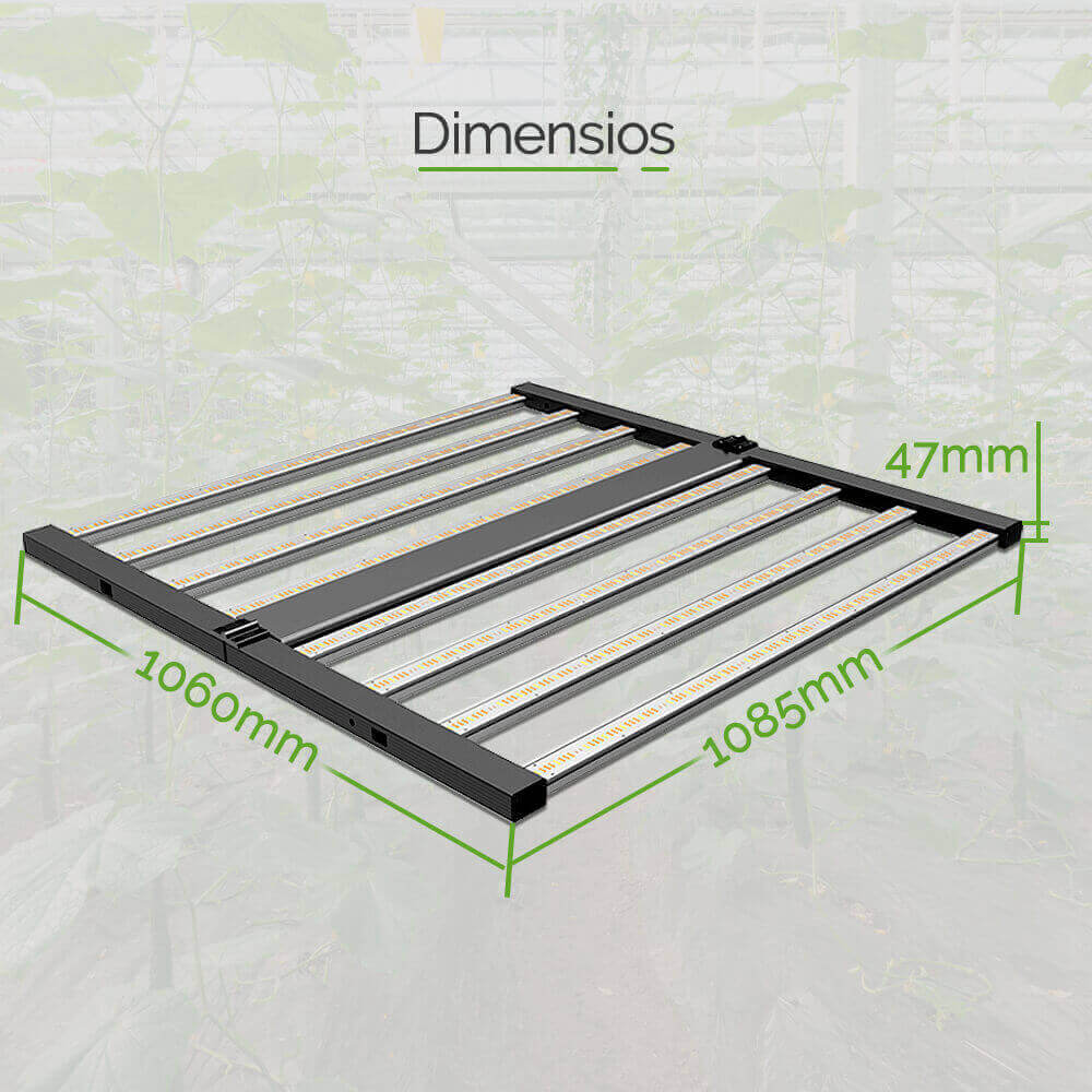 High Power Foldable Full Spectrum LED Grow Light 600/800Watts